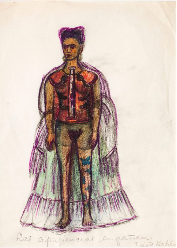 Frida Kahlo’s Corsets, Prosthetics, Cosmetics & Art- From the Brooklyn ...