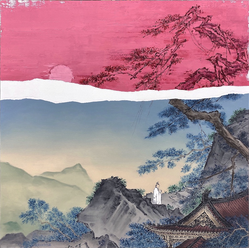 Pray to the Moon by He Sen – YangGallery