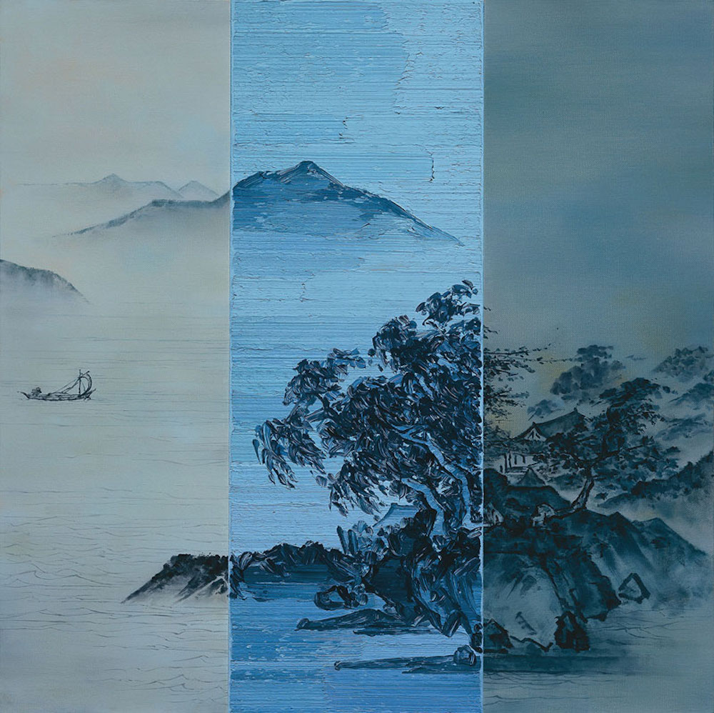 Cruising mountains and rivers by He Sen – YangGallery