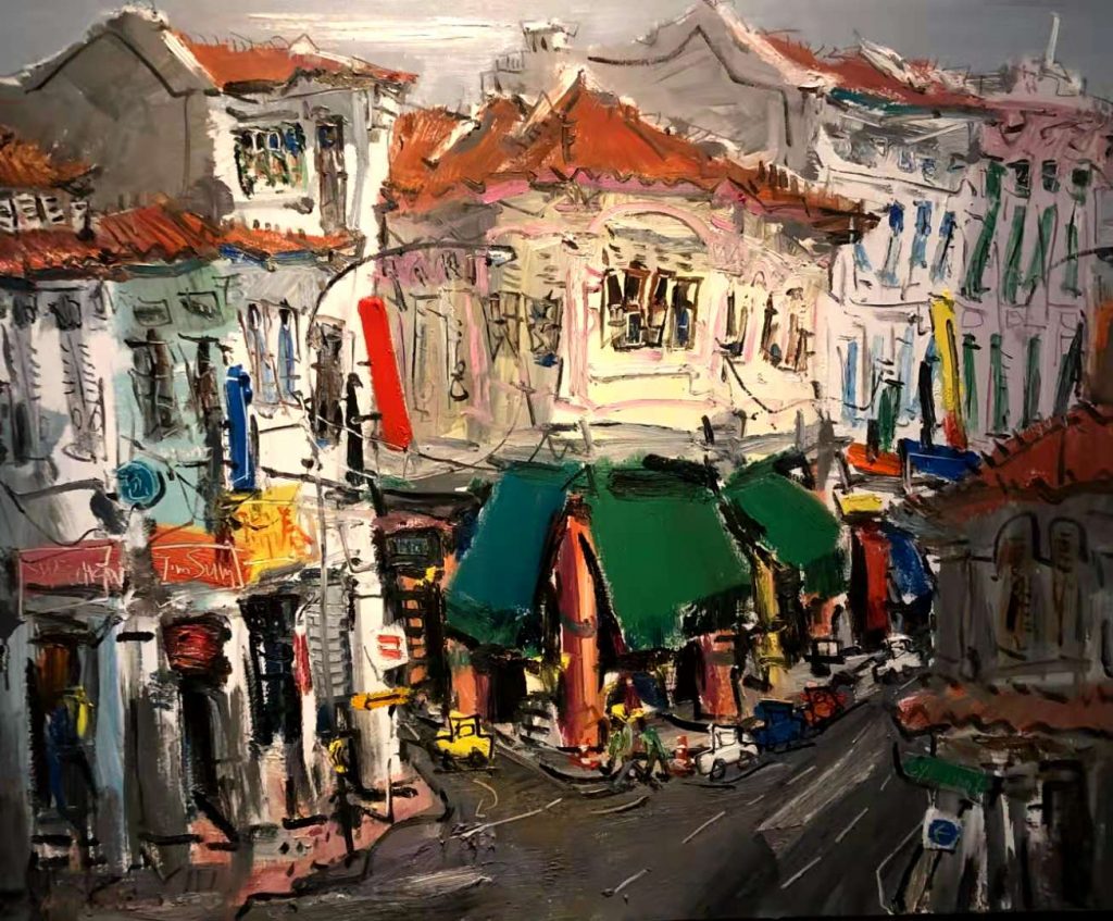 Singapore Scene – Jalan Besar no.1 by Zhu Hong – YangGallery
