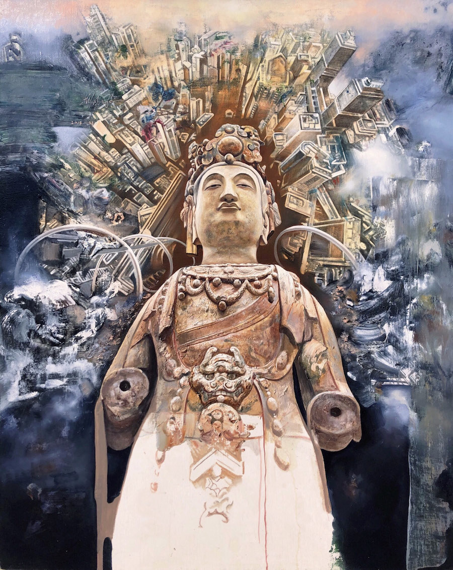 Namaste by Zhong Biao – YangGallery