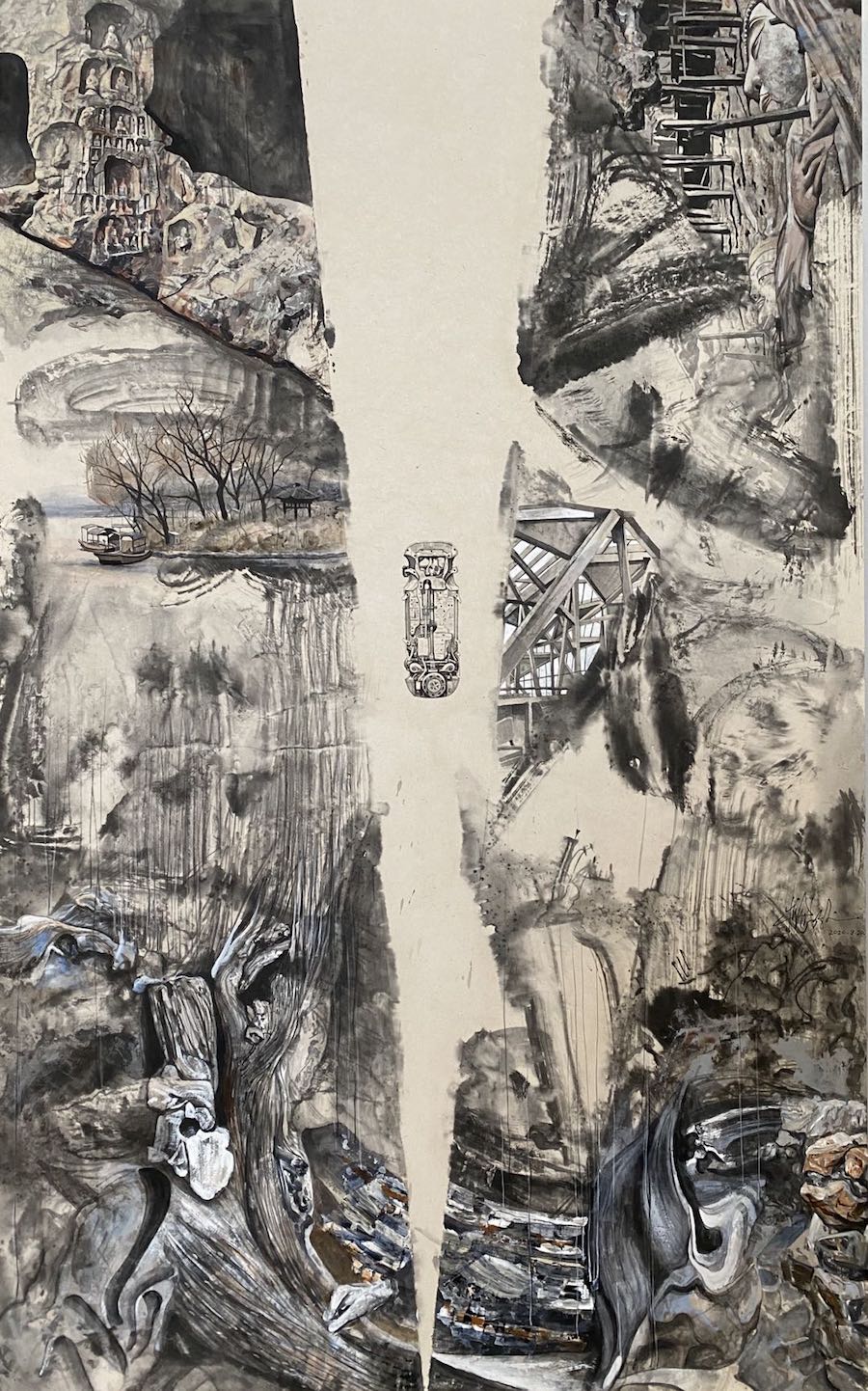 The Changing Landscape by Zhong Biao – YangGallery