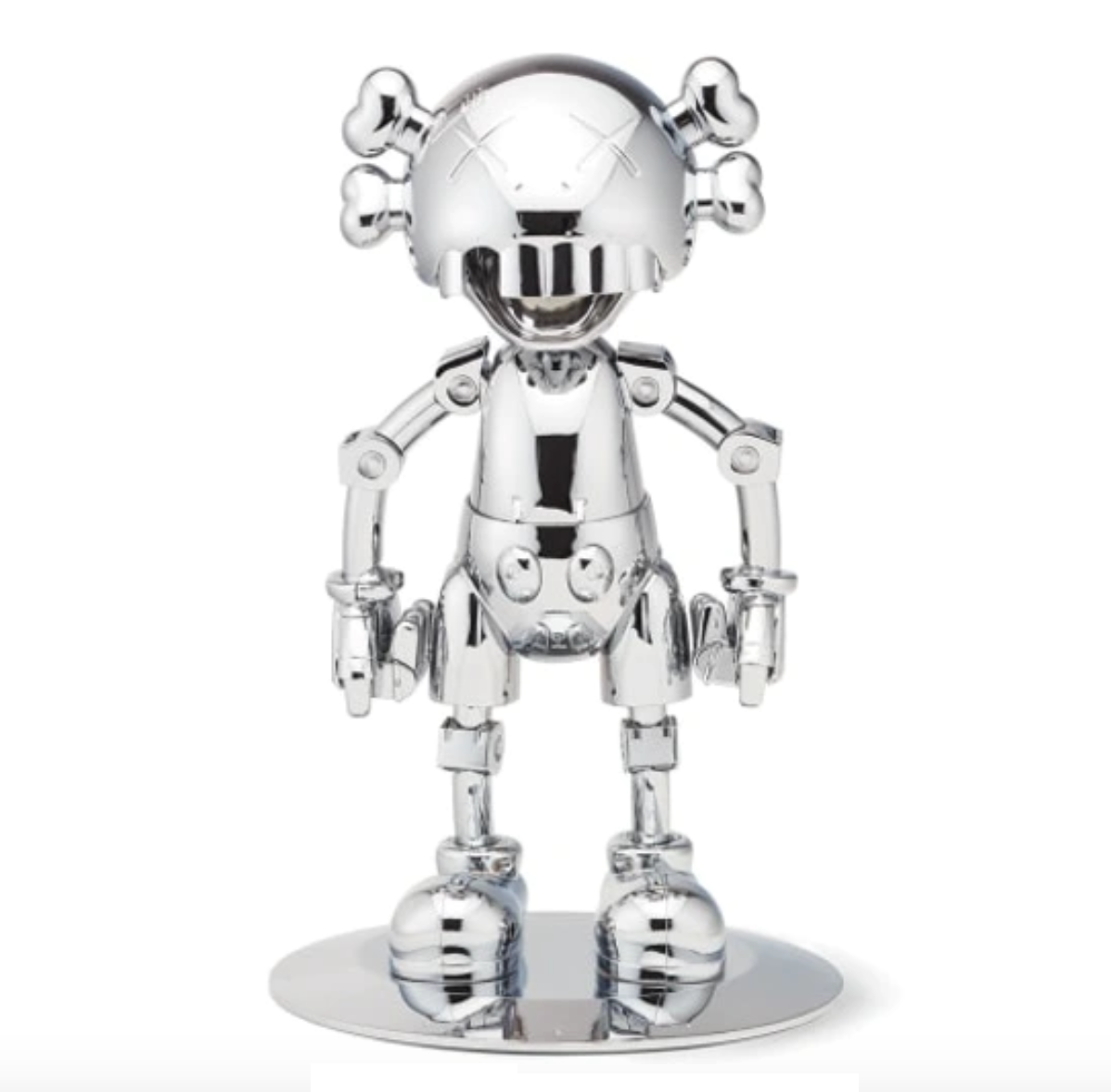 Hajime Sorayama No Future Companion Silver by KAWS – YangGallery