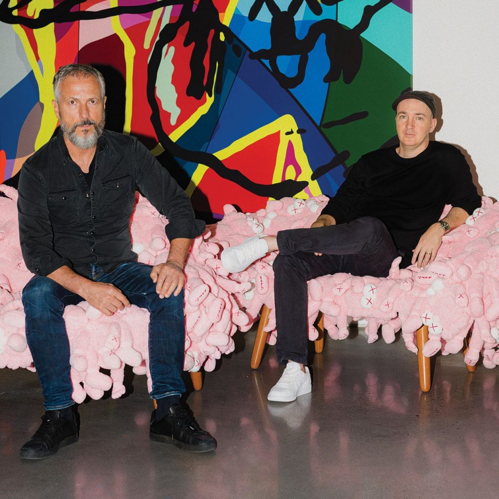 Kaws Sofa Pink by KAWS – YangGallery
