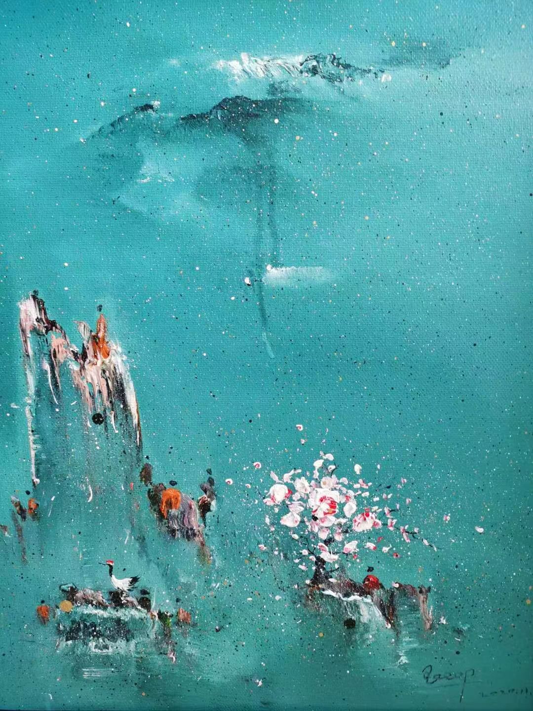 Meet the flowers by Wang Guoping – YangGallery