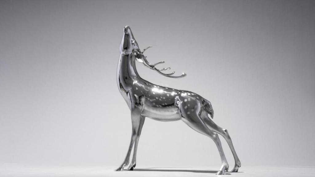 Deer Silver Colour 2022 by Cai Zhisong – YangGallery