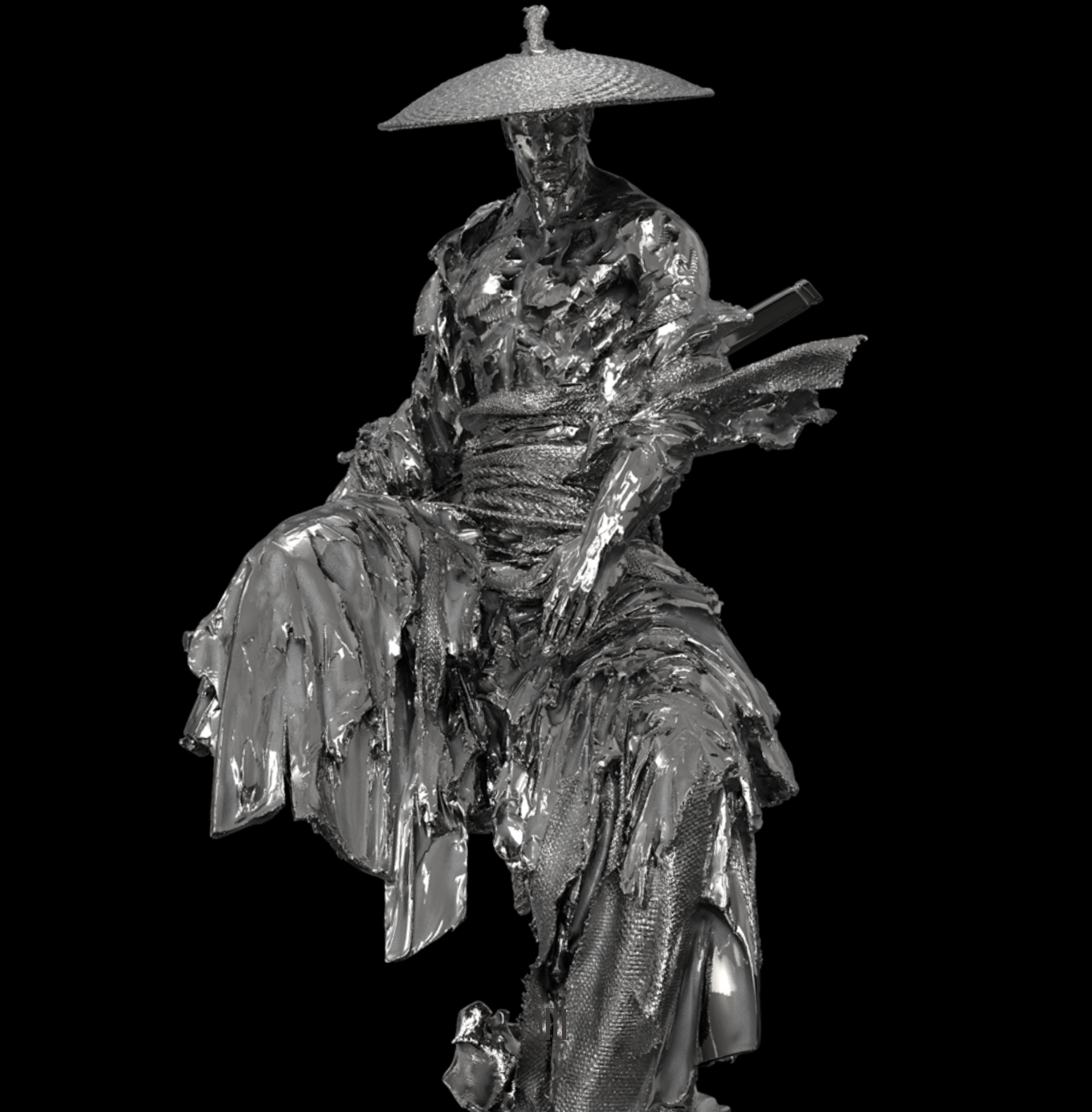 Flying Crane by Ren Zhe – YangGallery